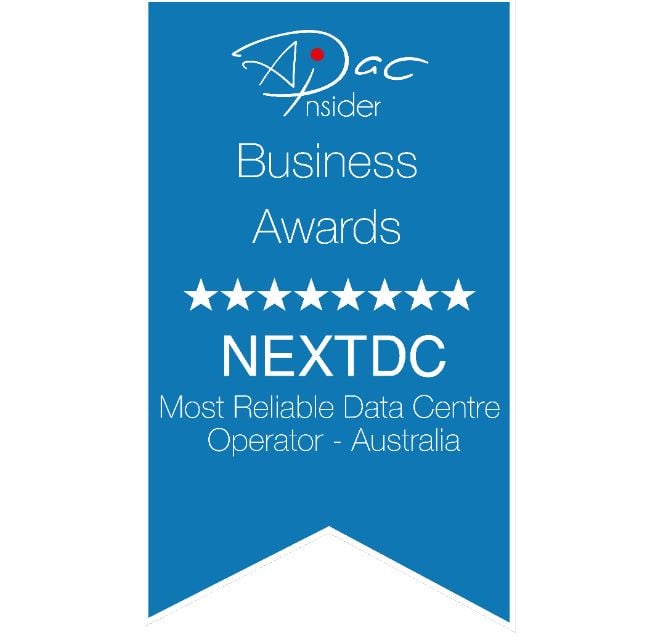 NEXTDC Wins APAC Award for Reliability | NEXTDC NEXTDC Wins APAC Award for Reliability | NEXTDC